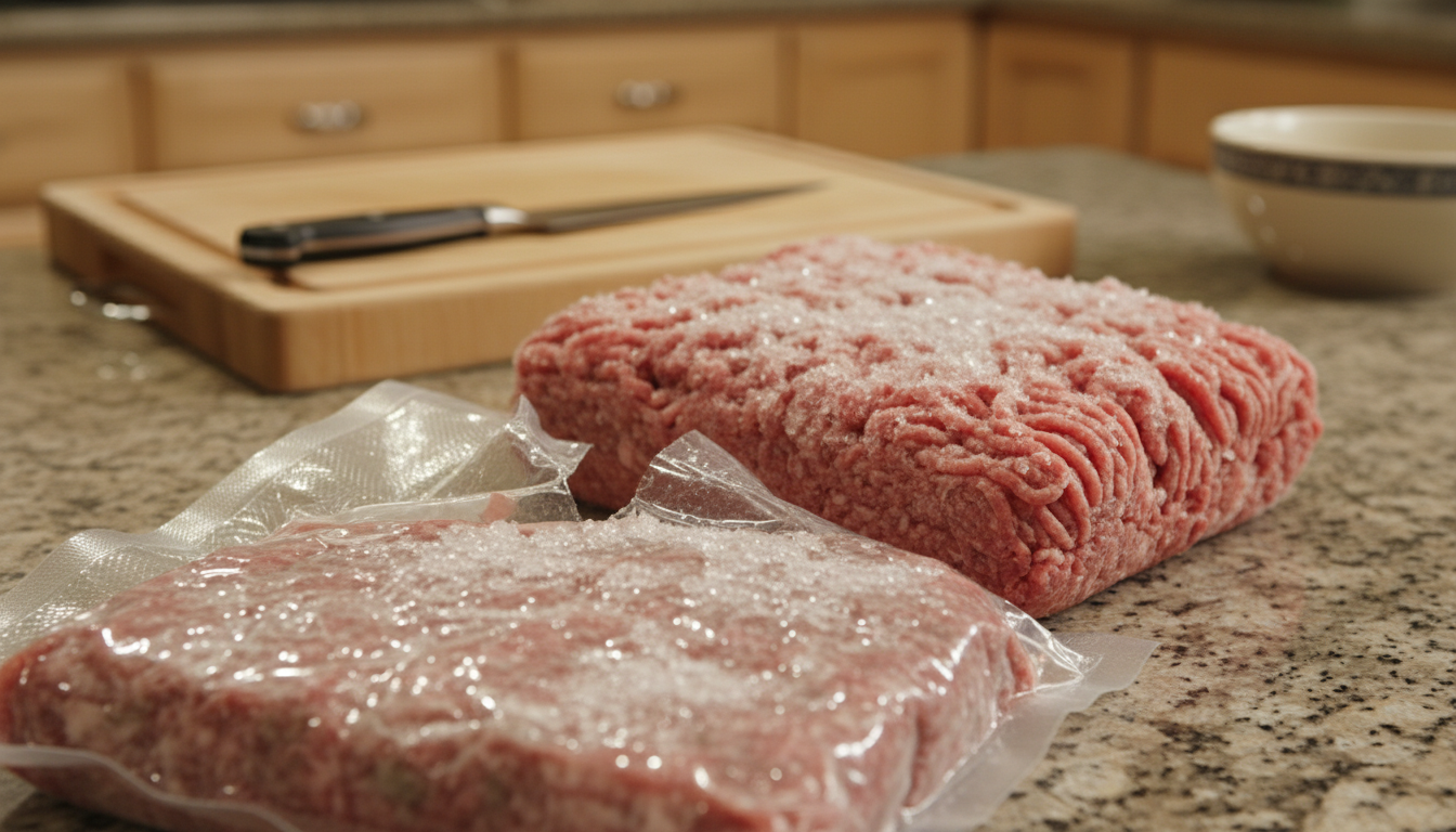 wie lange braucht hackfleisch zum auftauen, ich erkläre es